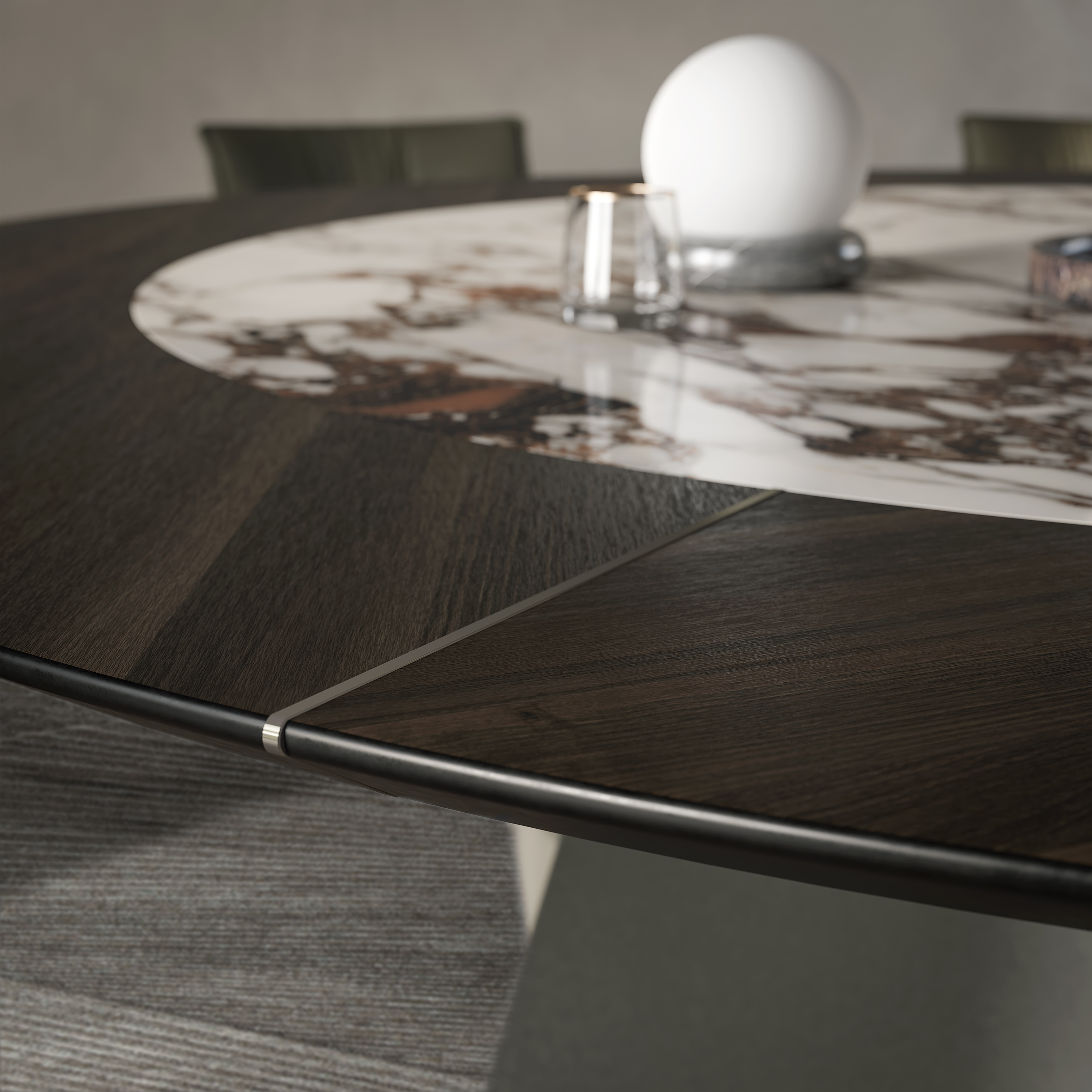 senator ker-wood round | tables | Cattelan Italia