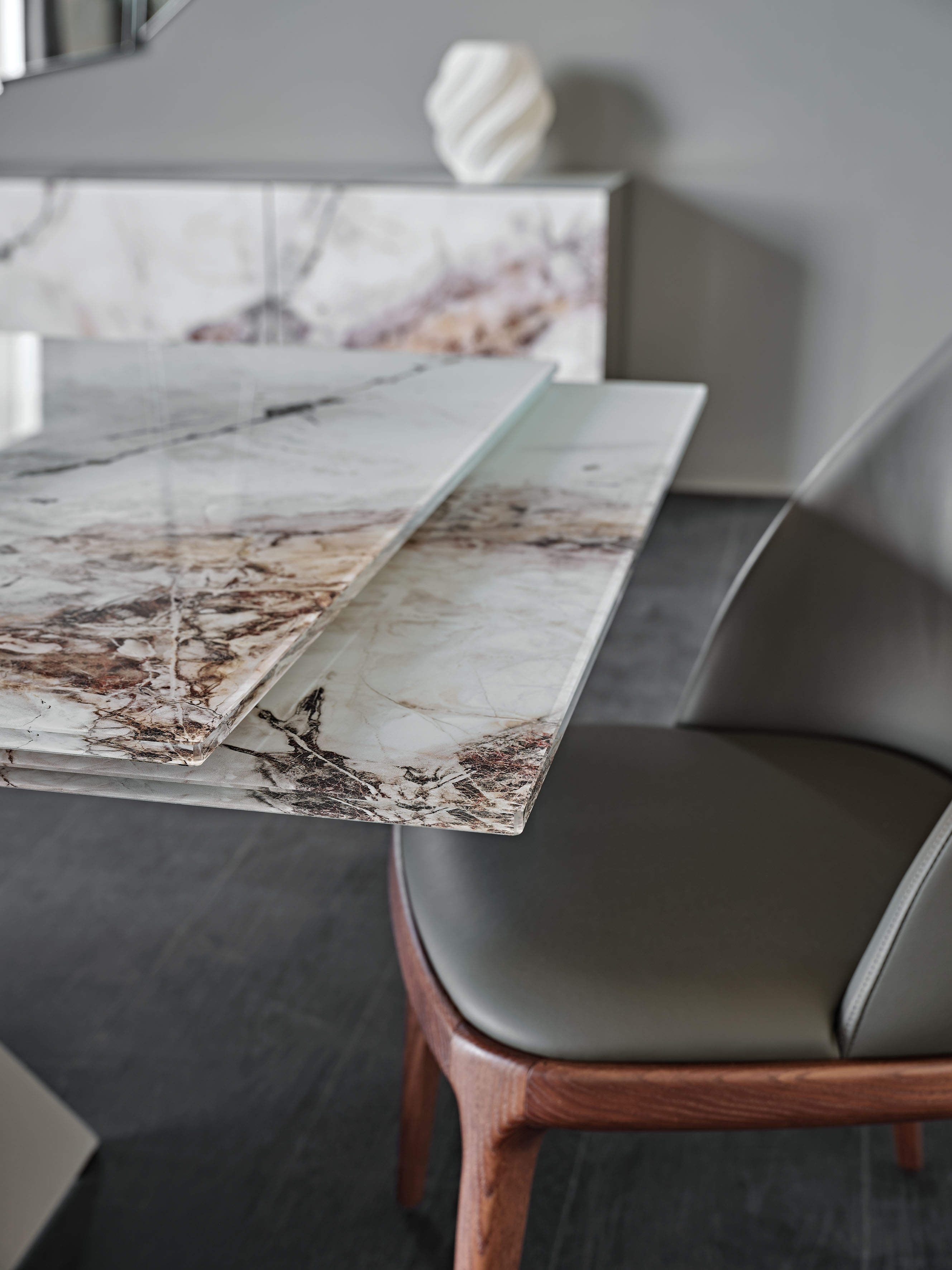 premier crystalart drive | tables | Cattelan Italia