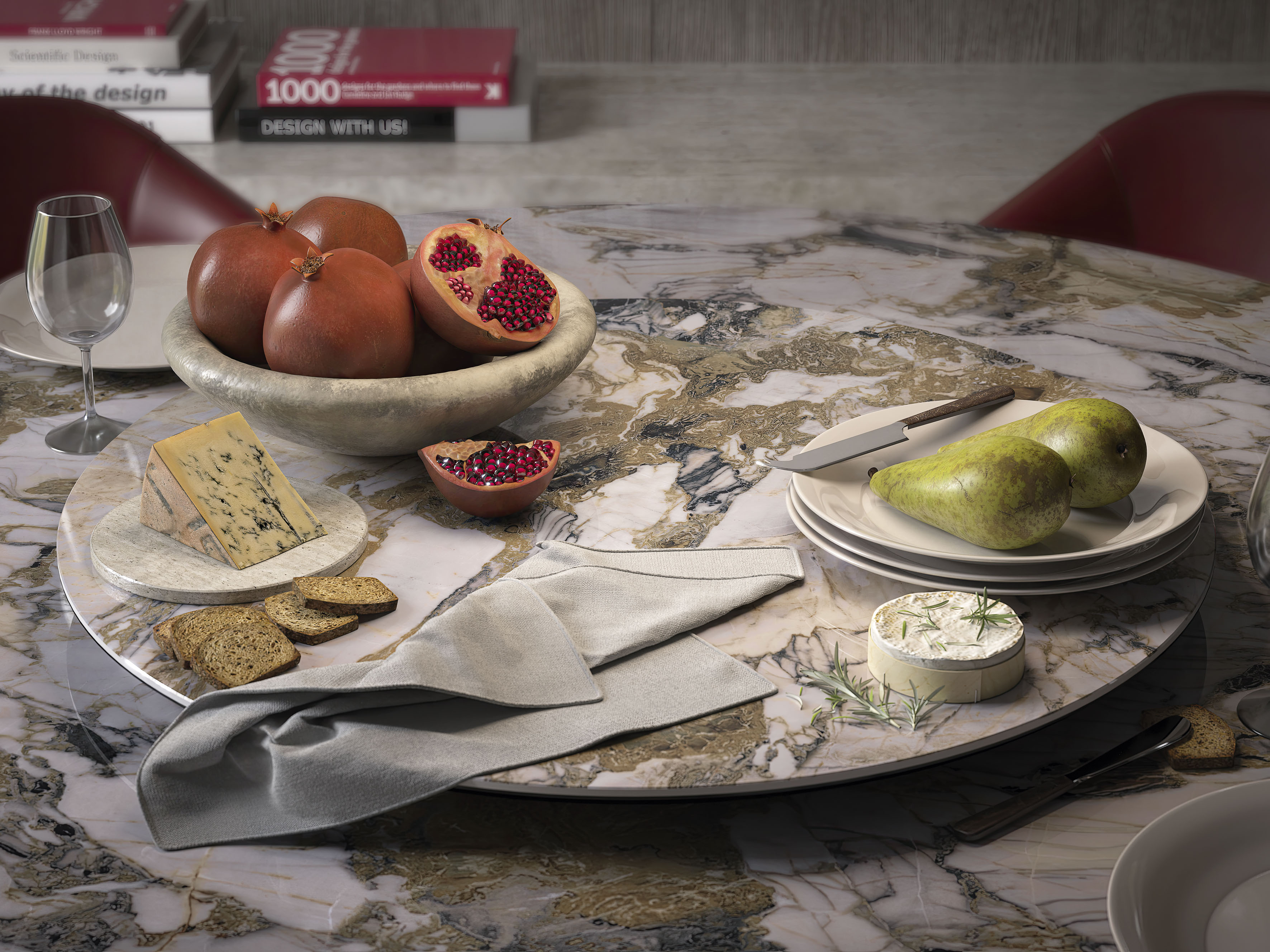lazy susan | complements | Cattelan Italia