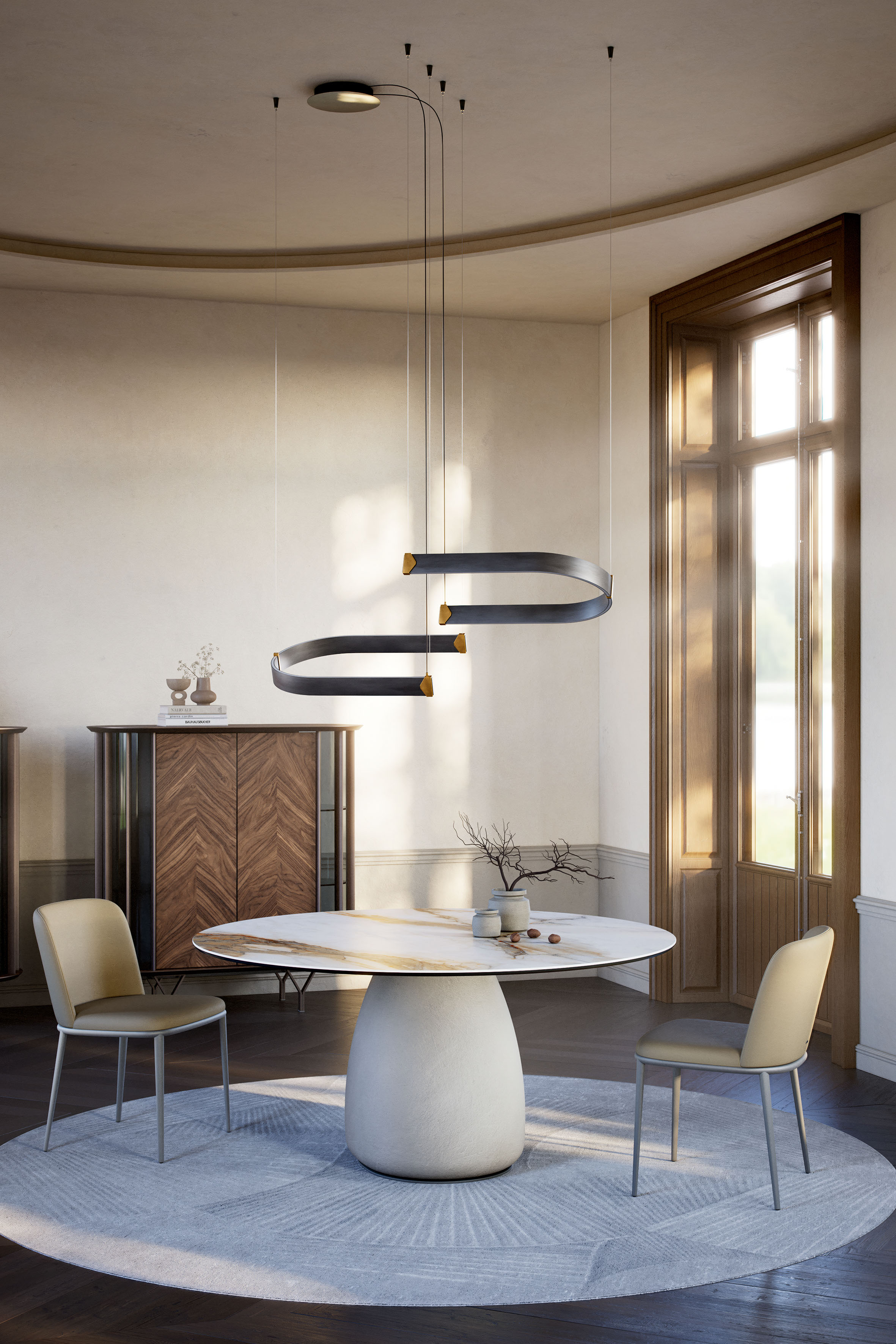 botero keramik round | in evidence | Cattelan Italia