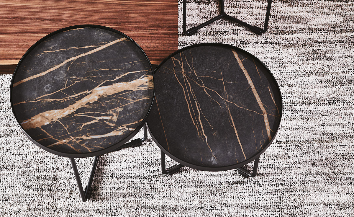 km07 matt portoro | materiali ceramic | Cattelan Italia